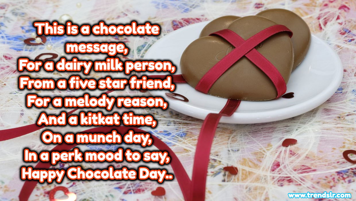Chocolate Day SMS For Him / Her | Girlfriend / Boyfriend | Trendslr